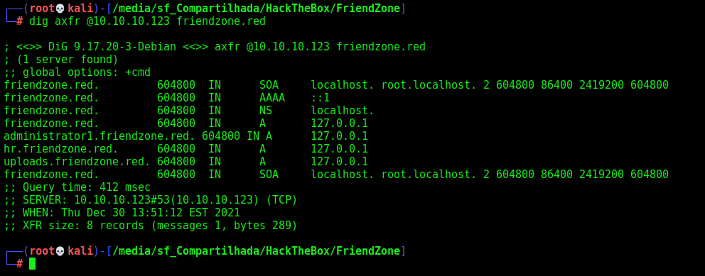 HackTheBox - FriendZone | 0x4rt3mis